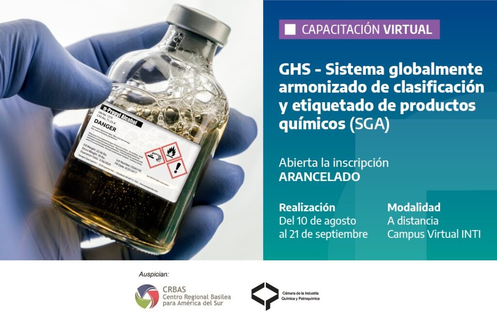 Curso virtual: GHS Sistema Globalmente Armonizado de Clasificación y ...